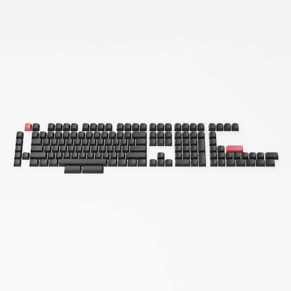 Kit de Keycaps Black Transparent Low Profile LSA – Keychron Brasil