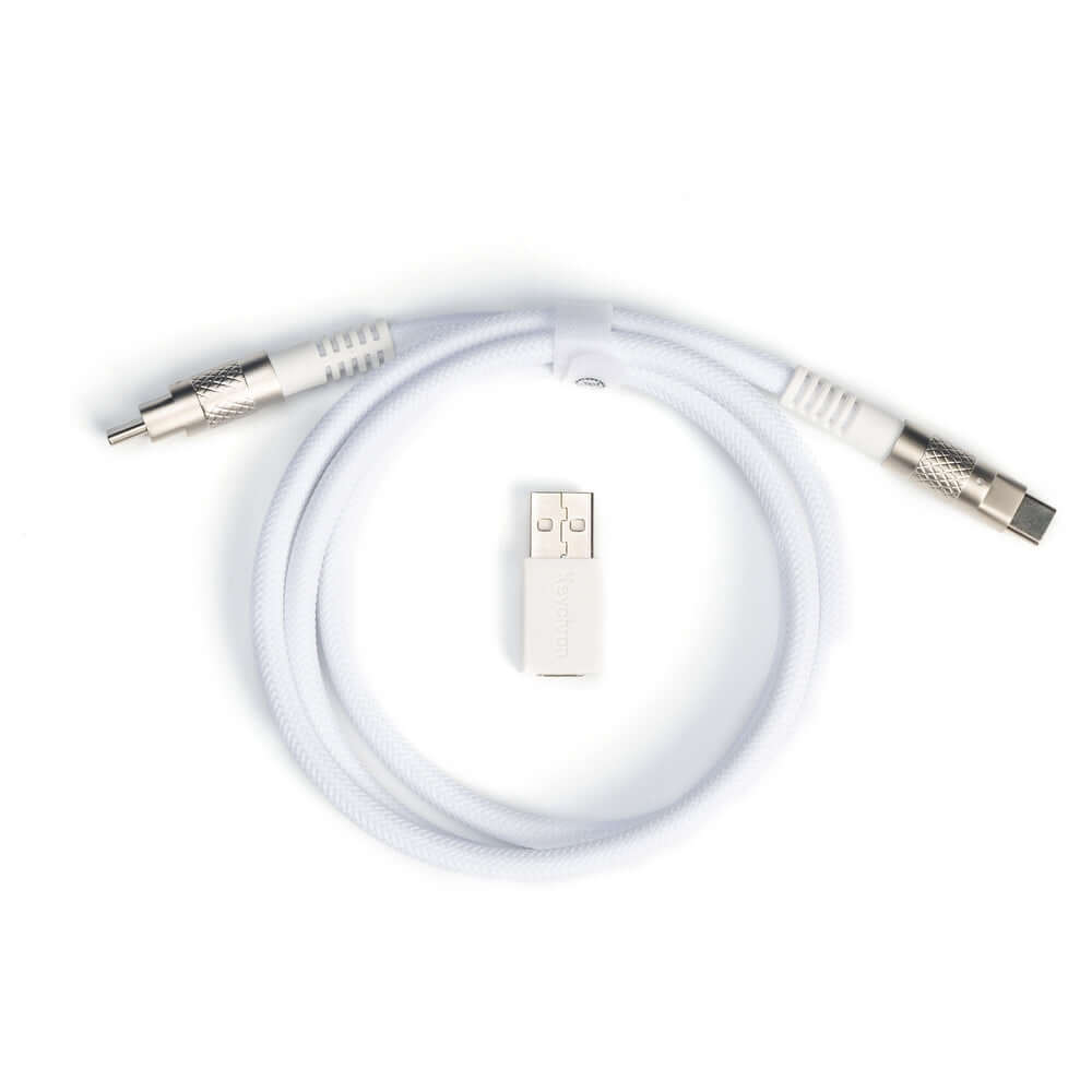 Keychron Geek Cable | Cabo USB-C Duplo Trançado – Keychron Brasil
