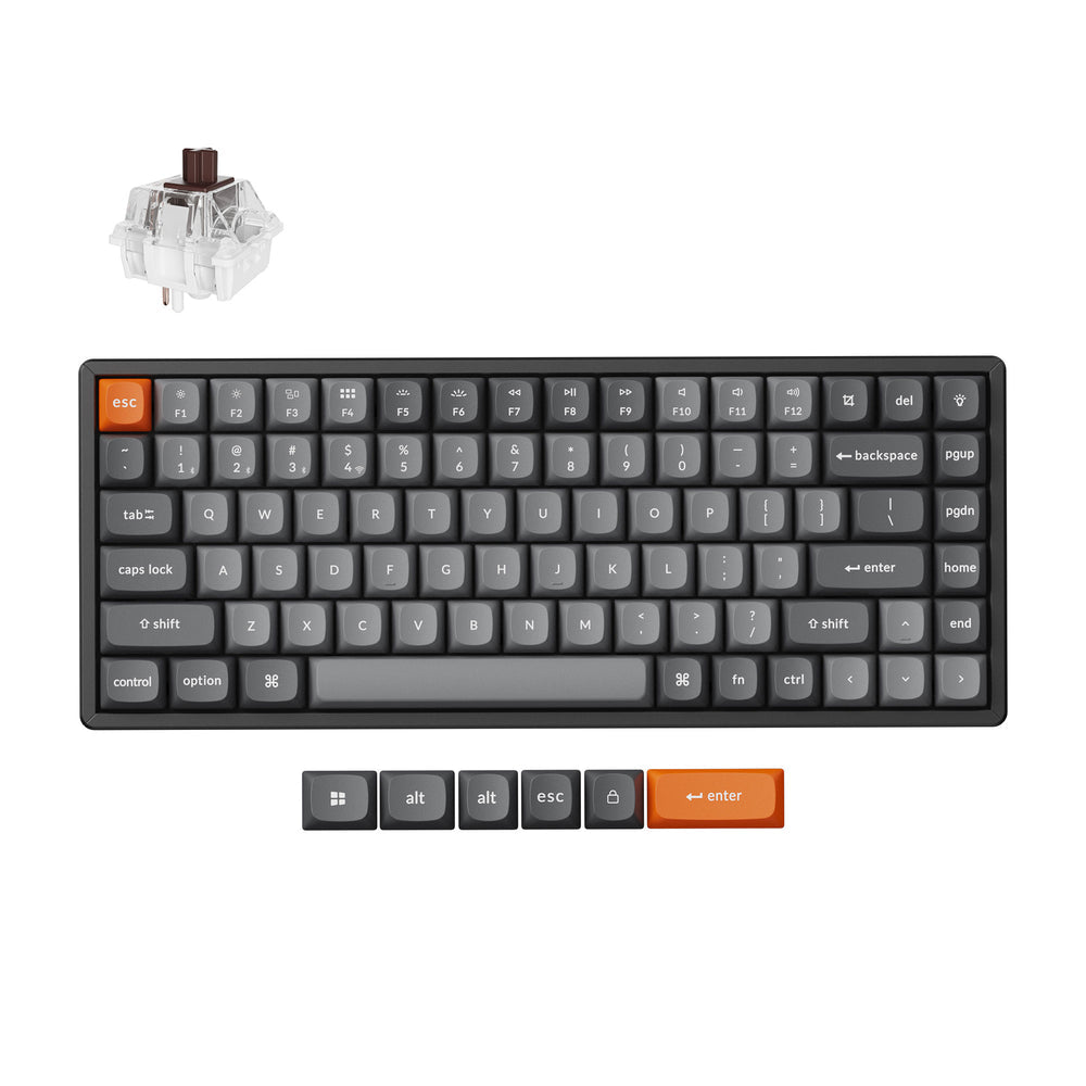 Keychron K2 Max | Teclado Mecânico 75% Wireless – Keychron Brasil