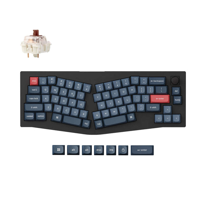 Keychron V8 Max | Teclado Mecânico Alice 65% Wireless – Keychron Brasil